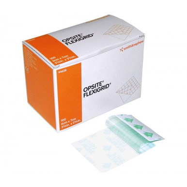 Opsite Flexigrid Adhesive Film Dressing 6cm x 7cm, Each (Sold as an ...