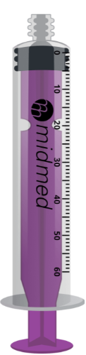 MidMed Syringe Enfit 60ml Reusable - Health Equipment and Consumable ...