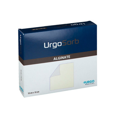 UrgoSorb Alginate Dressing (Pad) 10cm x 10cm, Each (Sold as an each ...