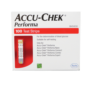 Accu-Check Performa Test Strip, Pack/100 - Health Equipment and ...