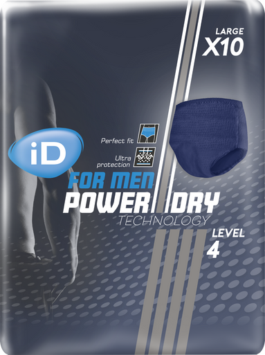 Id For Men Level 4 Large, Pack/10 - Health Equipment and Consumable ...