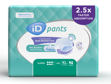 Id Pants Super Xl Pk14 (8Pks/Ctn) - Health Equipment and Consumable ...