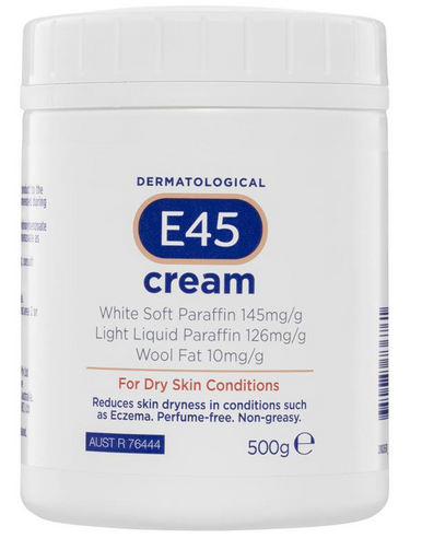 E45 Cream For Dry Skin Tub 500G - Health Equipment and Consumable ...