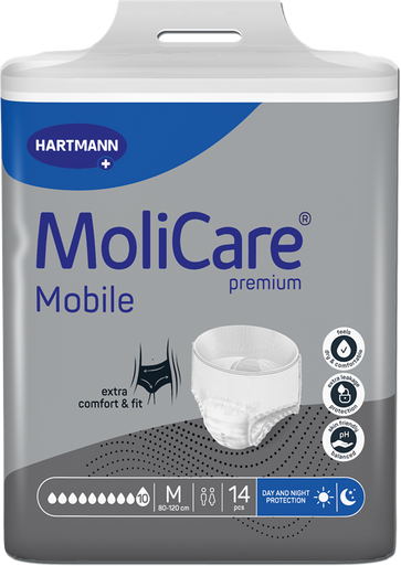 Molicare Premium Mobile Pull Up Pant 10 Drop Medium Pk14 - Health ...