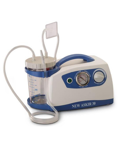 Askir 30 Suction Pump 1L Autoclavable Jar, 240V Power Only, Blue, Each ...