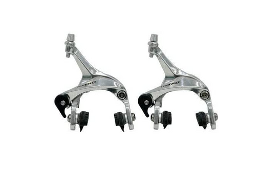 Tektro R340 39 51mm Reach Hex Nut Fitting Calliper Brakeset In Silver