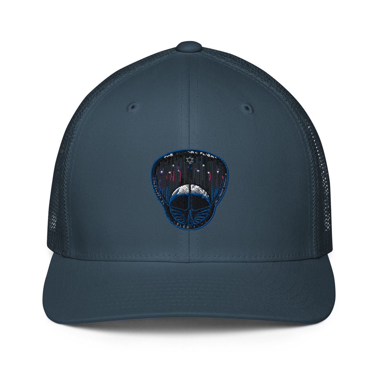 Fitted Trucker Cap | Aurora Flight - Celestis Mementos