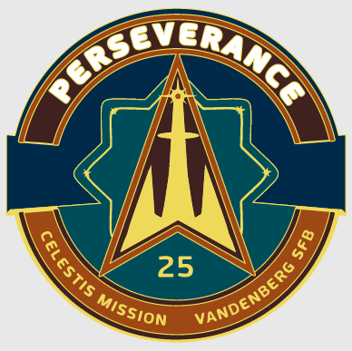 Perseverance Flight Lapel Pin
