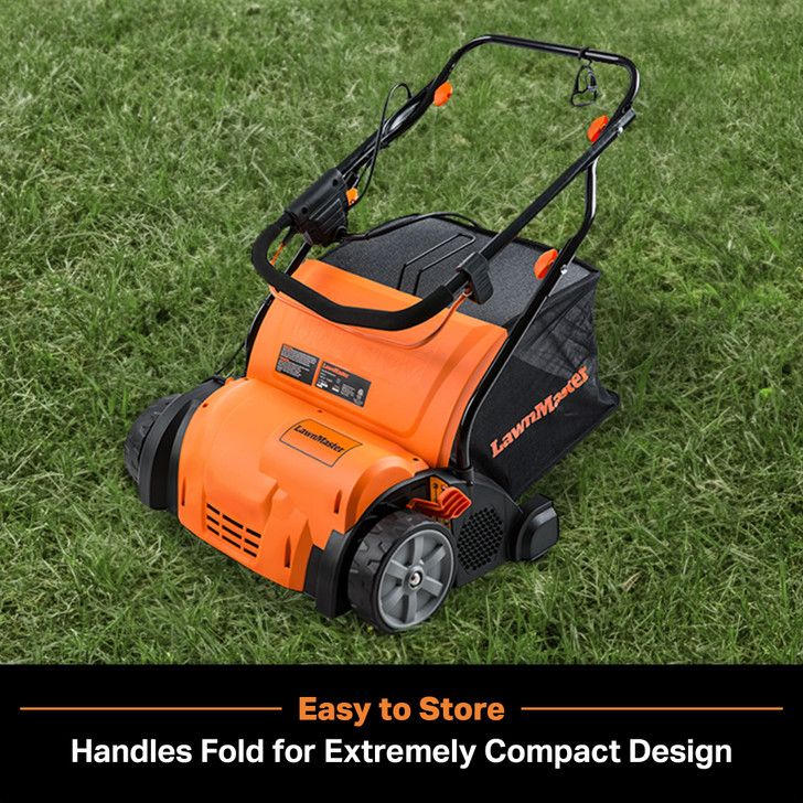 LawnMaster 15” Electric Scarifier & Lawn Dethatcher