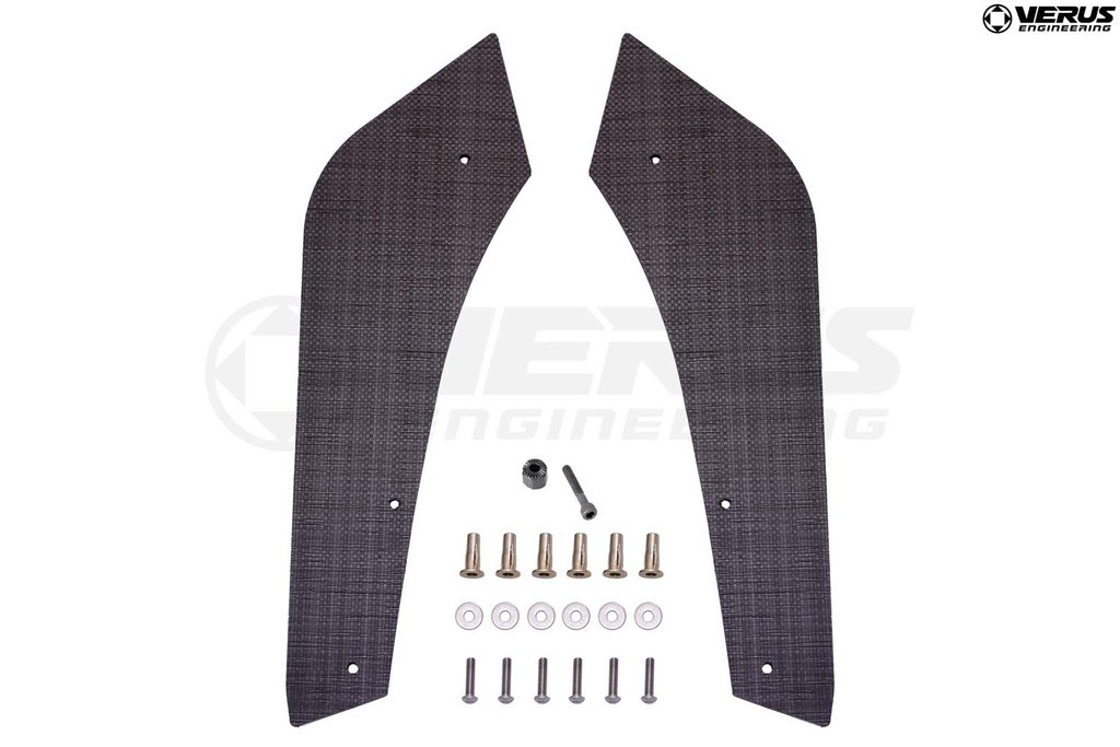 Verus Engineering Carbon Polyweave Rear Spat Kit for the GR Supra 2020+