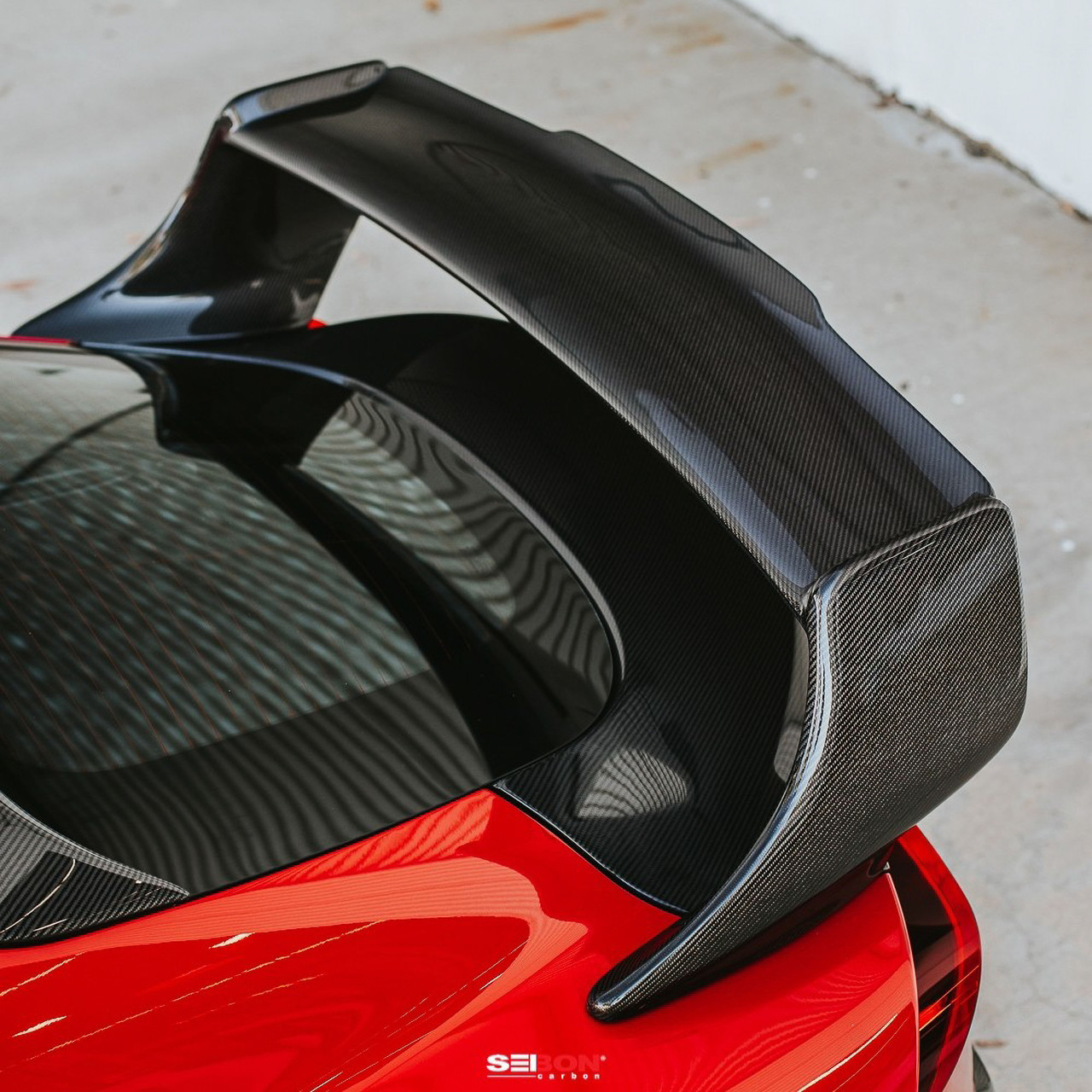 Seibon TD-Style Carbon Fiber Rear Spoiler for the GR Supra 2020+