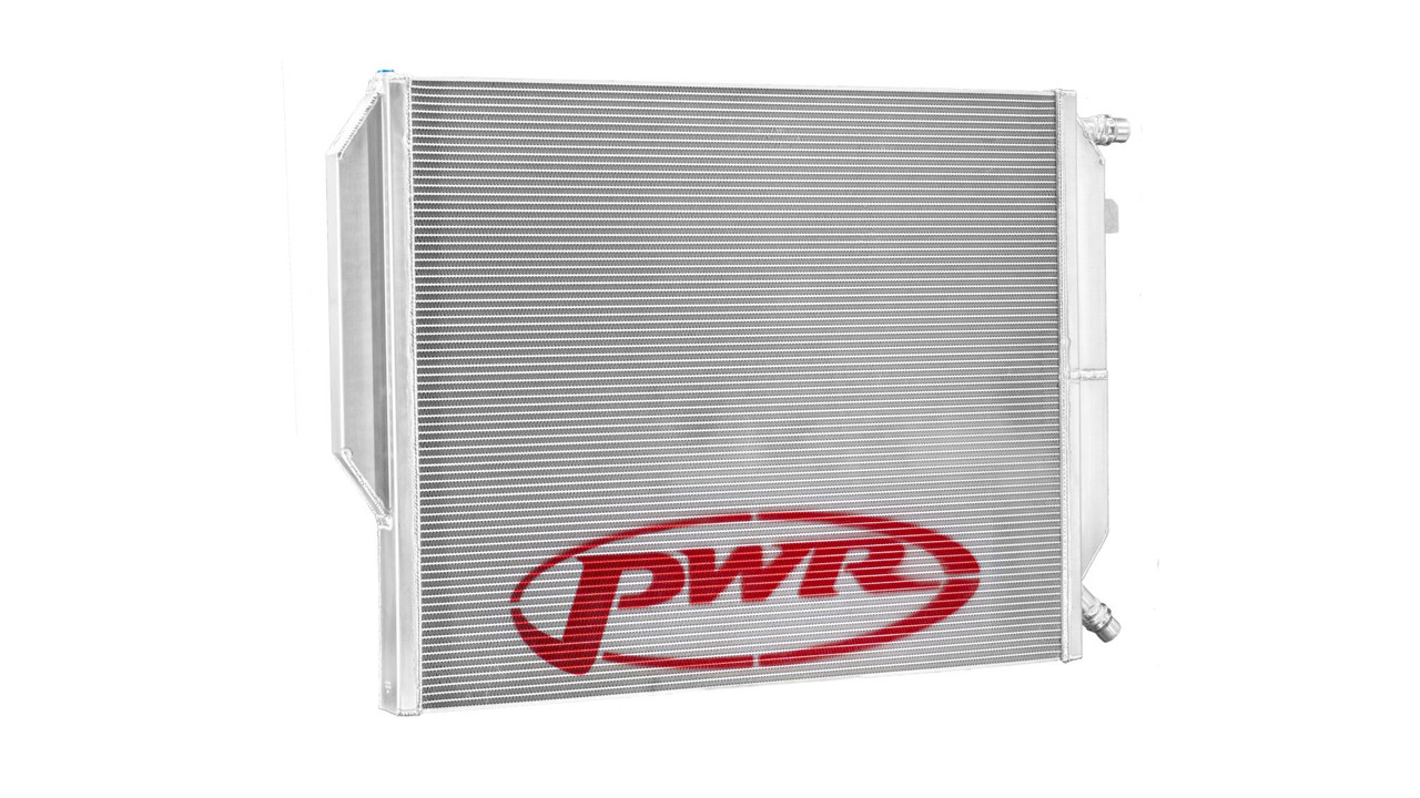 PWR 42mm Performance Radiator W/O OE fan mounting for the 2020+ GR Supra