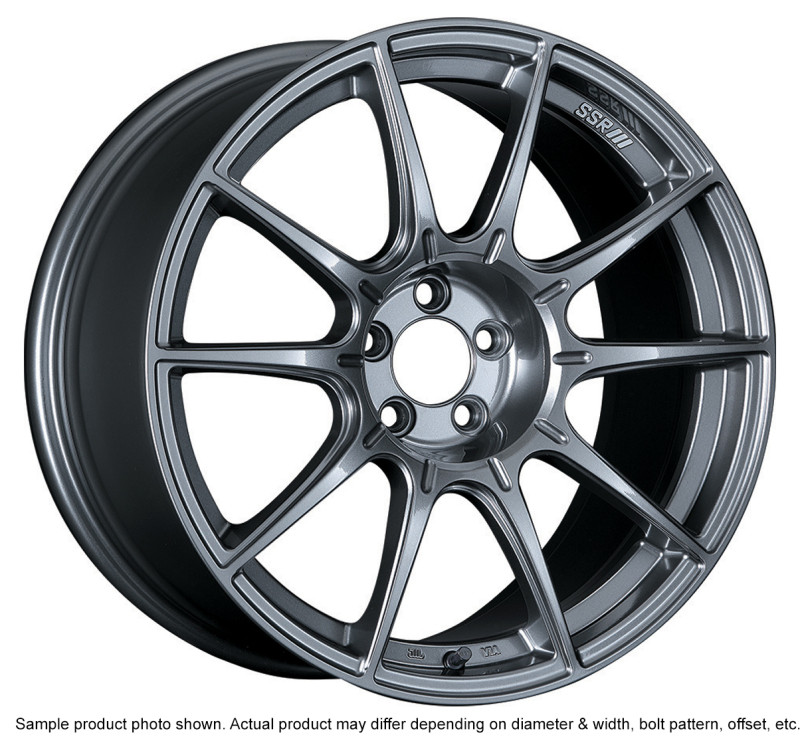 SSR GTX01 18x9.5 +40 5x100 Dark Silver