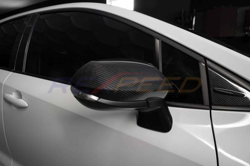 Rexpeed Dry Carbon Mirror Covers for the GR Corolla 2023+