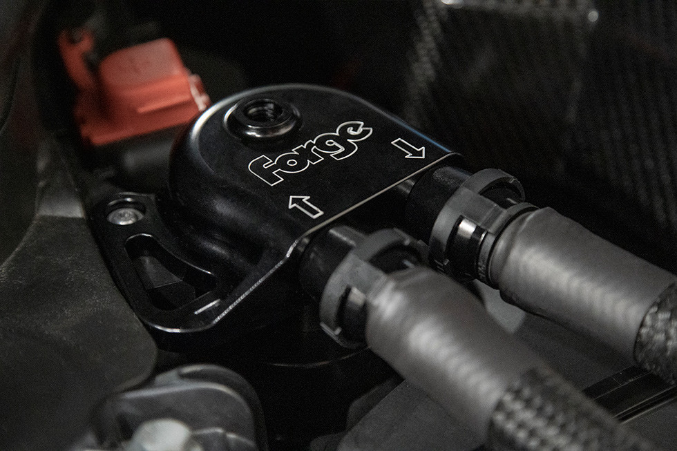 Forge Motorsport Oil Catch Can for the GR Supra 2020+