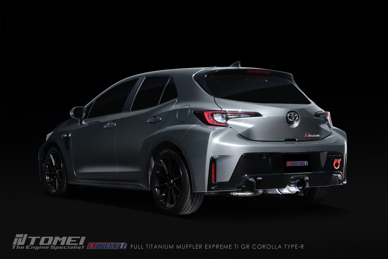 TOMEI FULL TITANIUM EXPREME Ti TYPE-R (SINGLE) For the GR Corolla 2023+