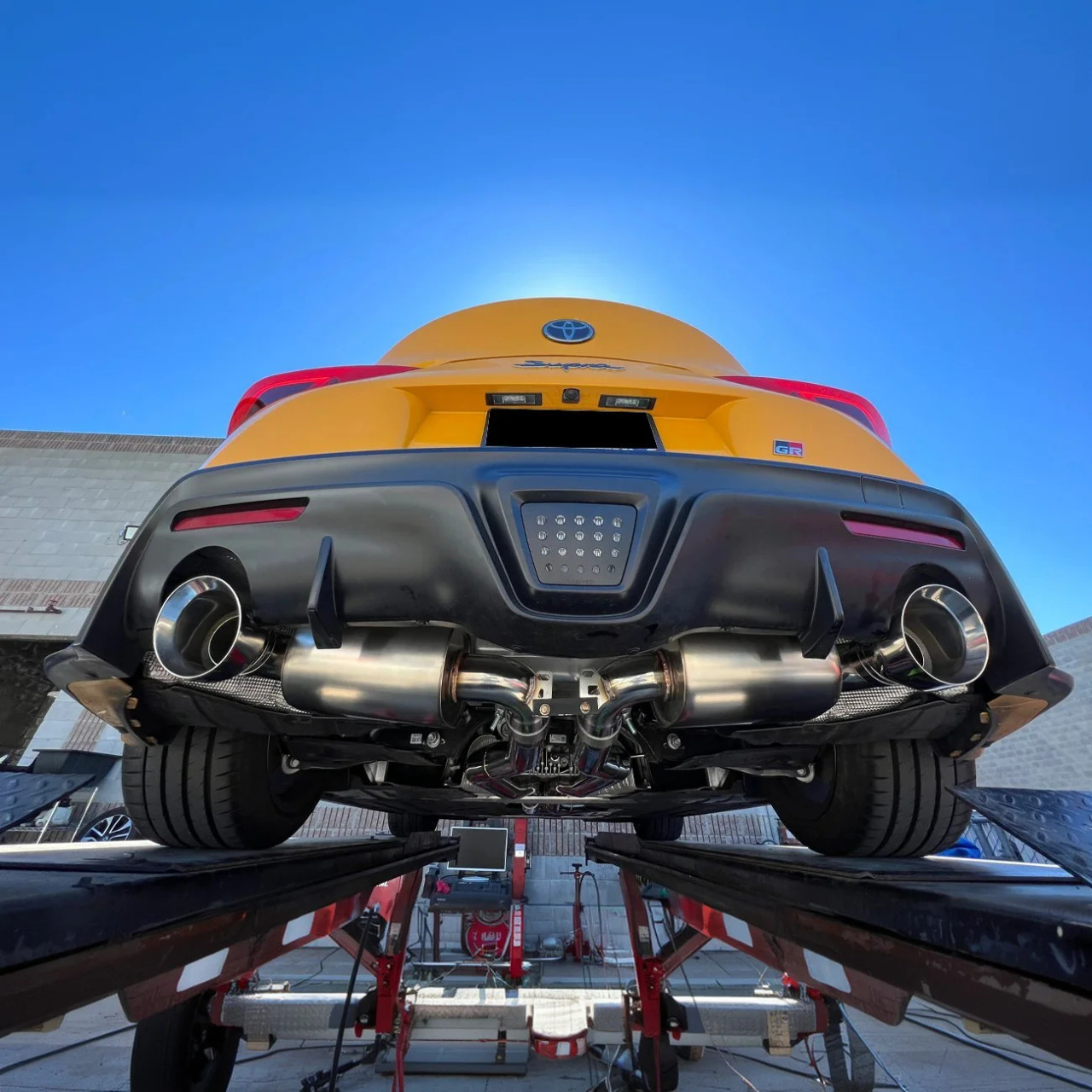 EOS A90 A91 Dual Cat Back Exhaust for the GR Supra 2020+