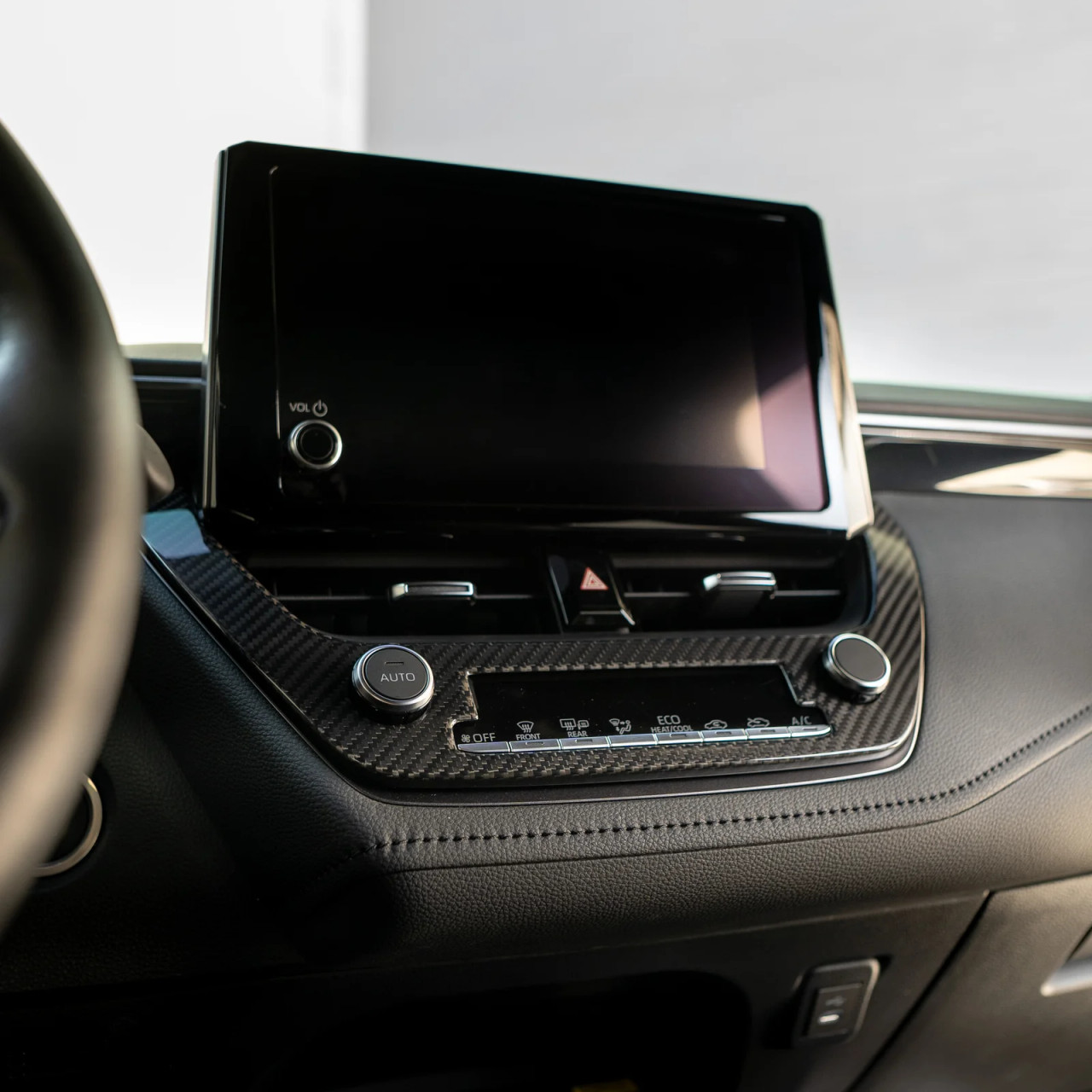 Driven.Media AC Knob Panel Cover for the GR Corolla 2023-2024
