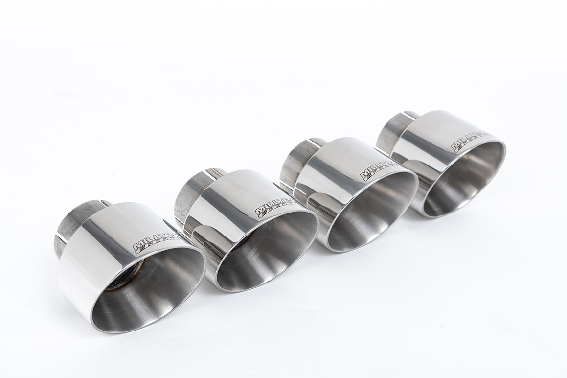 Milltek Quad Outlet Secondary Catback Exhaust for the GR86 2022+