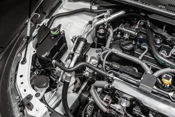 Radium Engineering Coolant Tank Kit for the GR Corolla 2023+