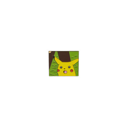POKEMON: Pikachu Meme Face Enamel Pin - KATACHI