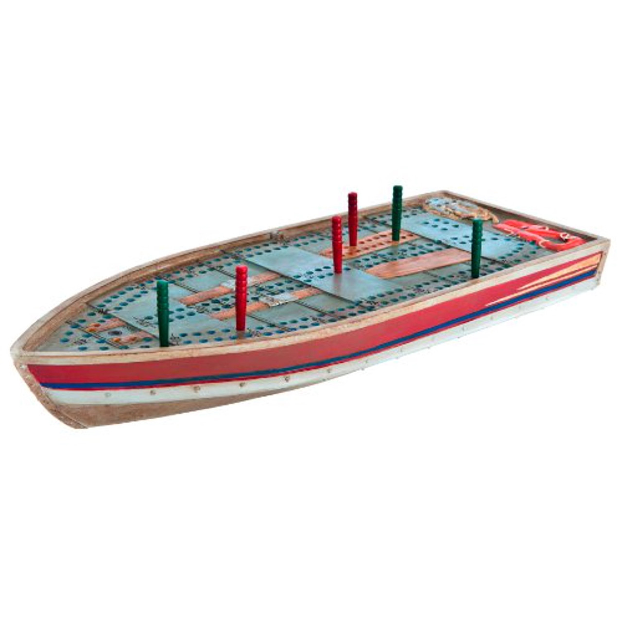Tin Boat Cribbage Board - River & Trail Outdoor Company