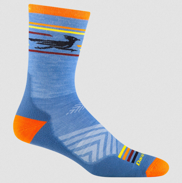 M's Frontrunner Micro Crew Ultra-Lightweight Running Sock - River ...