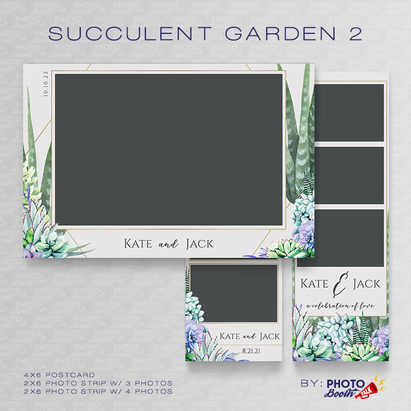 Succulent Garden 1 Set - CI Creative - Darkroom Templates