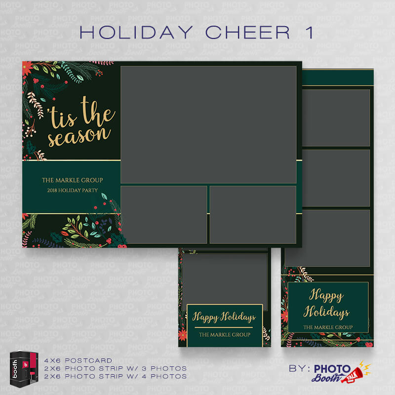 Holiday Cheer 1 Bundle - CI Creative - Darkroom Templates