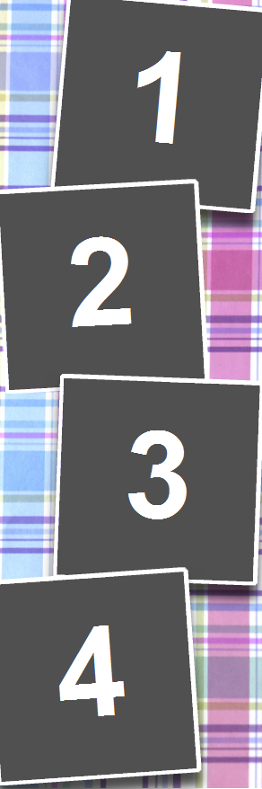 Hip to be Square 2x6 Print Template - 4 Images - Darkroom Templates