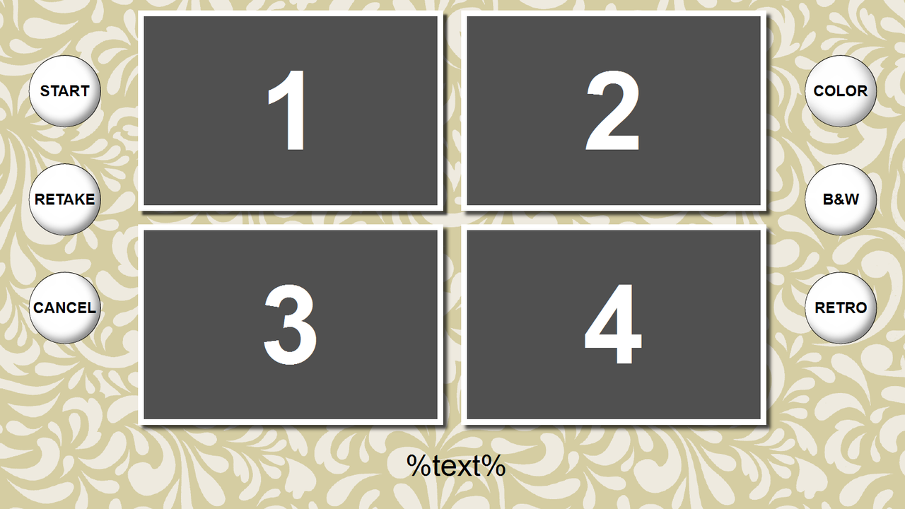 Elegant Screen - 4 Images 4 Liveviews - Darkroom Templates