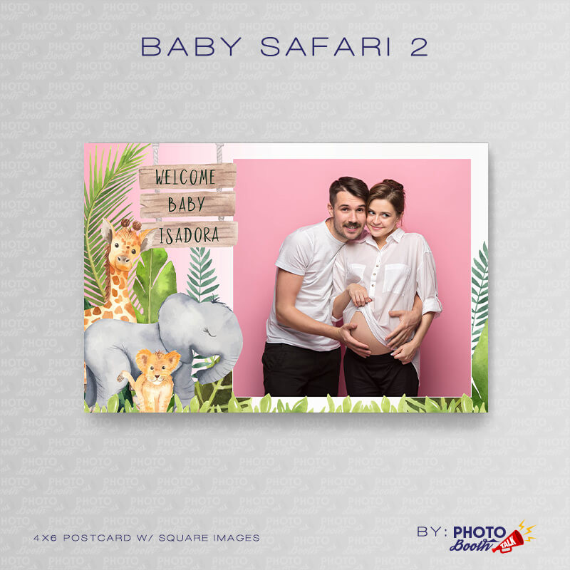 Baby Safari 2 Square Set - CI Creative - Darkroom Templates