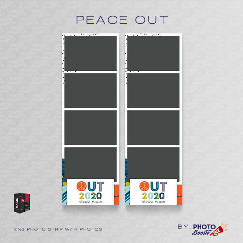 Peace Out 2 Set - CI Creative - Darkroom Templates