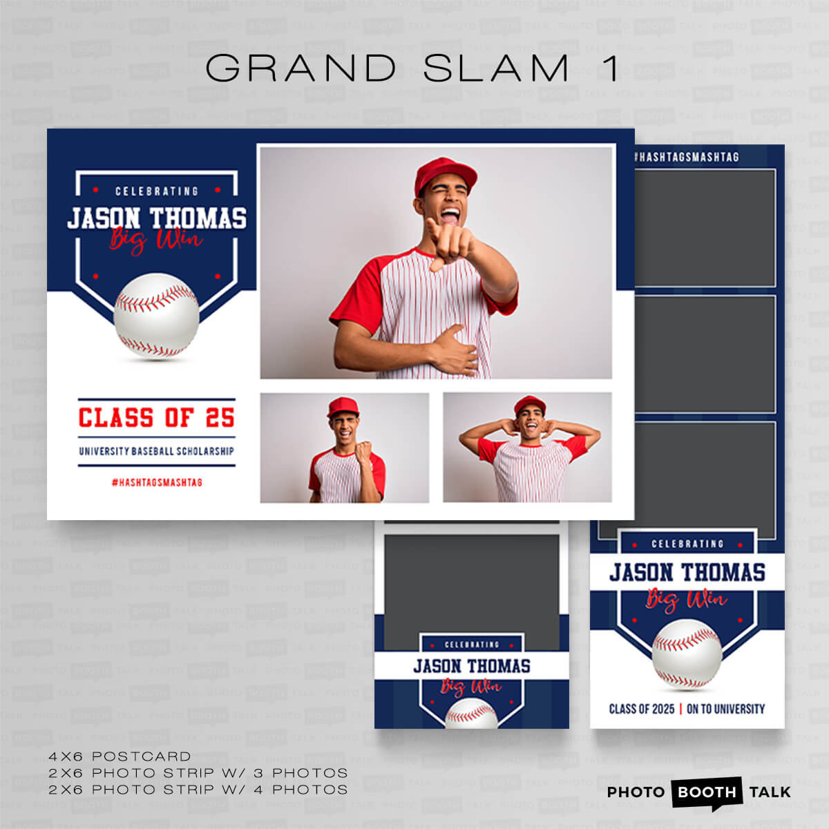 Grand Slam 1 Set - CI Creative - Darkroom Templates