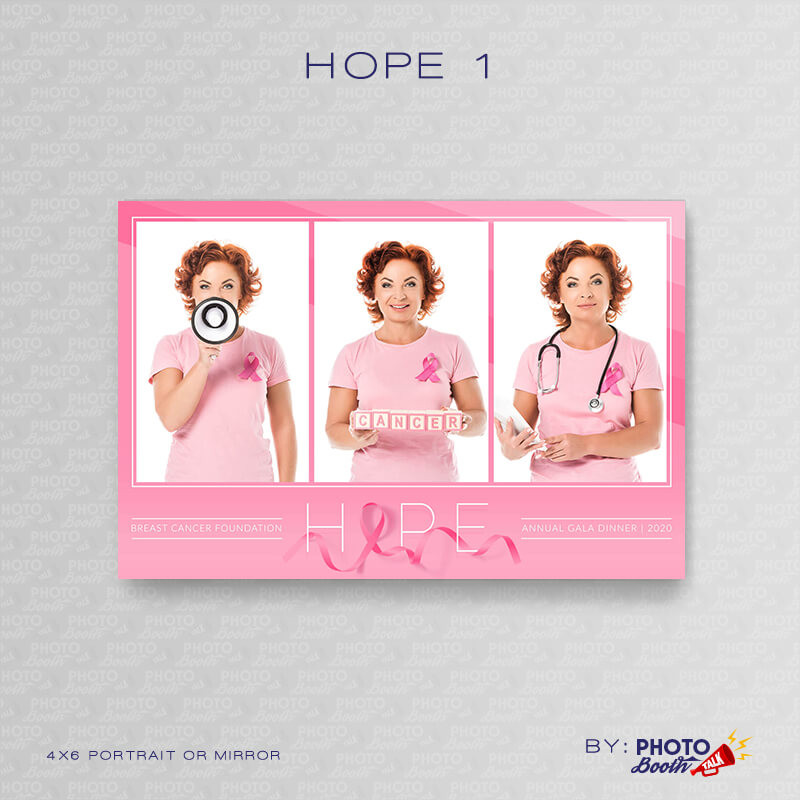 Hope 1 Portrait Mirror 4x6 - CI Creative - Darkroom Templates