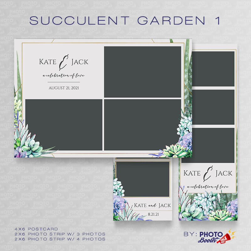 Succulent Garden 1 Set - CI Creative - Darkroom Templates