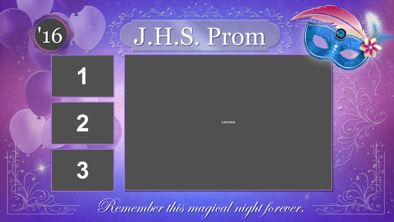 Prom Bundle 02- 2x6 Print and Screen Template - Darkroom Templates