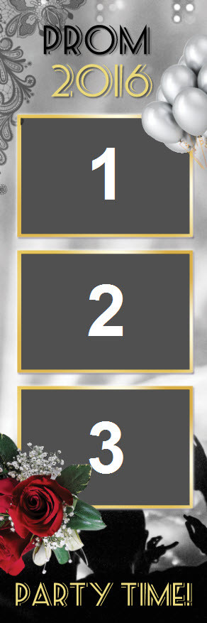 Prom Bundle 01- 2x6 Print and Screen Template - Darkroom Templates