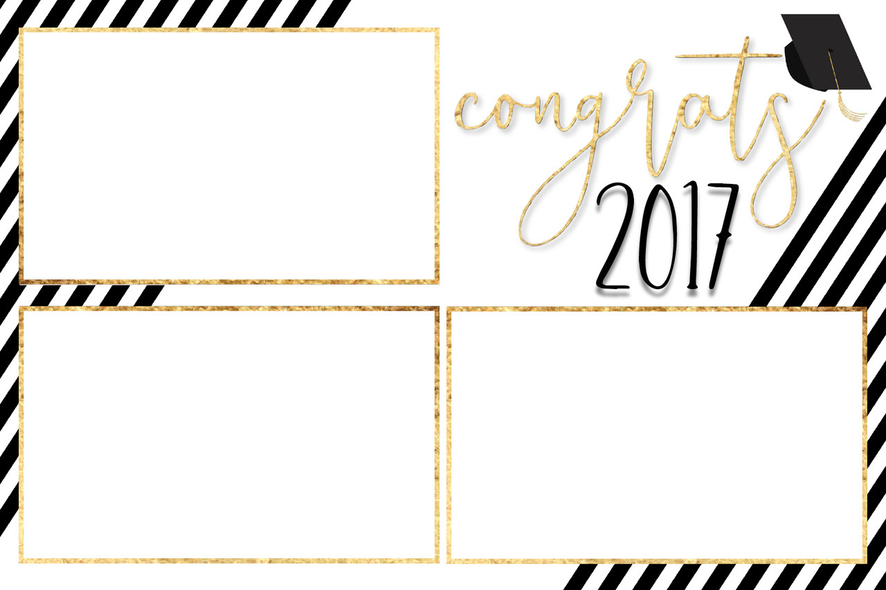 Graduation Bundle with Animated GIF - Darkroom Templates