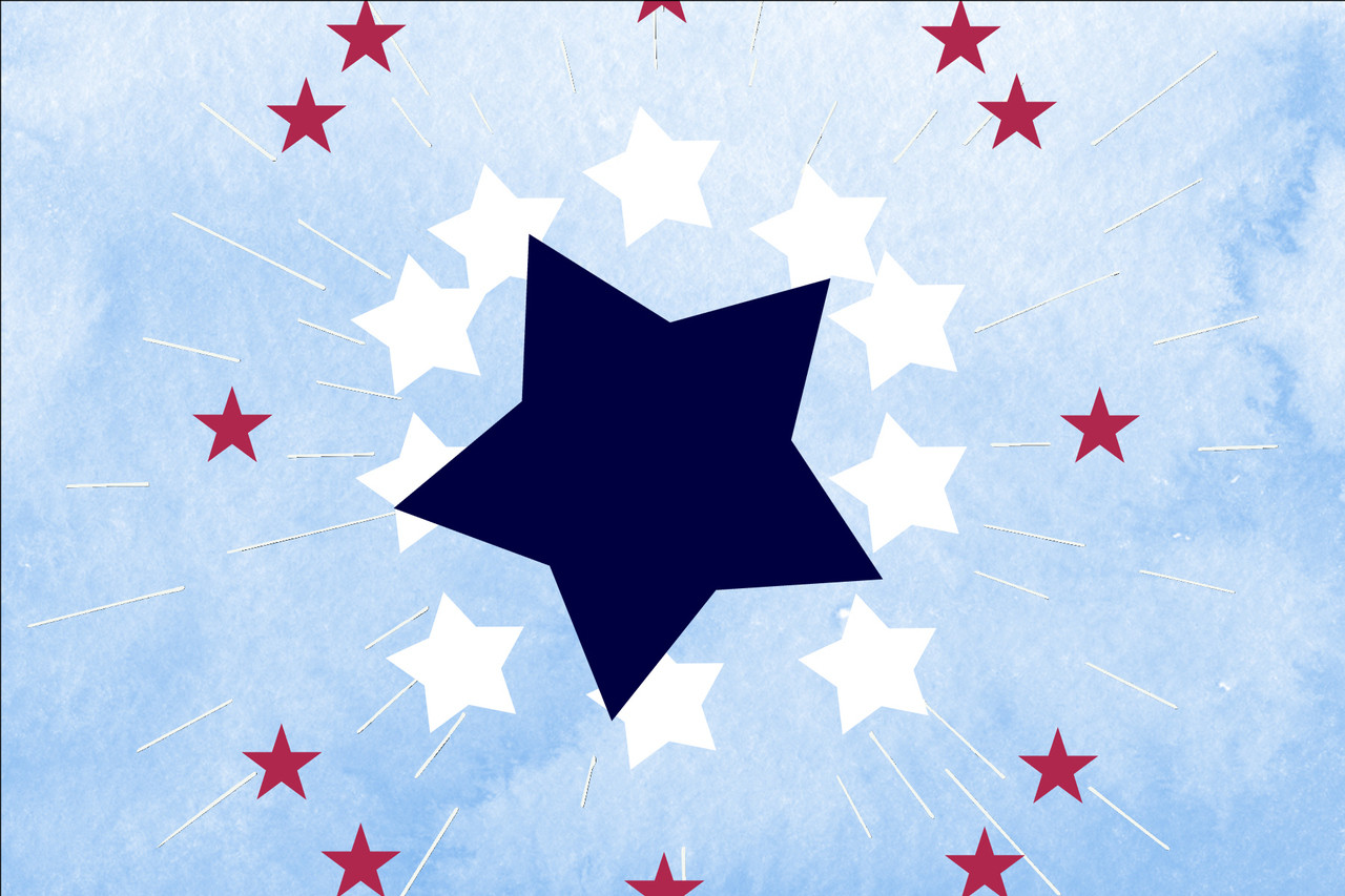 Exploding Star Animated GIF - Darkroom Templates