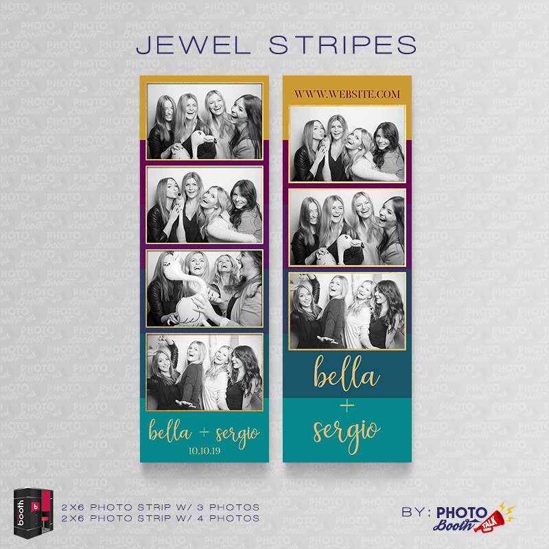 Jewel Stripes 1 Bundle - CI Creative - Darkroom Templates