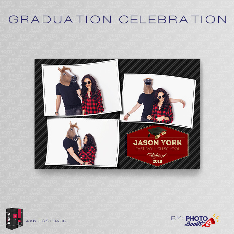 Graduation Celebration 4x6 - CI Creative - Darkroom Templates