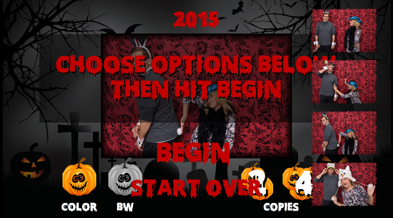 Halloween Green Screen - Screen Template - Darkroom Templates