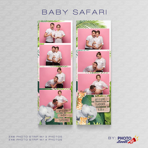 Baby Safari 2 Set - CI Creative - Darkroom Templates