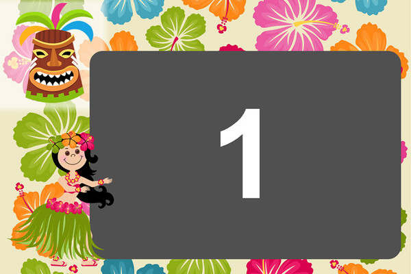 Luau Party Template - Darkroom Templates