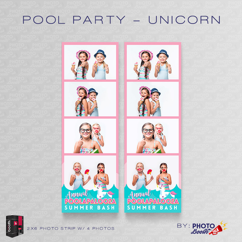 Pool Party 1 Unicorn Bundle - CI Creative - Darkroom Templates