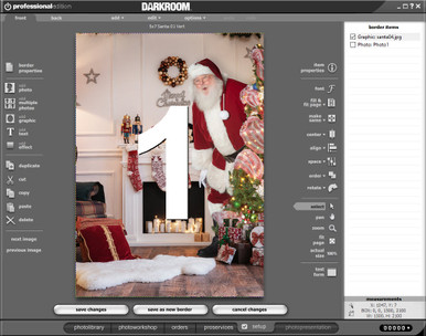 Santa Green Screen Bundle for Core Edition - Darkroom Templates