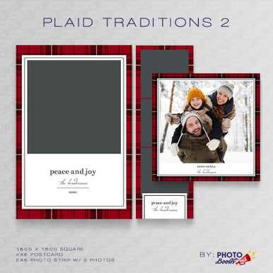Plaid Traditions 2 Square Set - CI Creative - Darkroom Templates