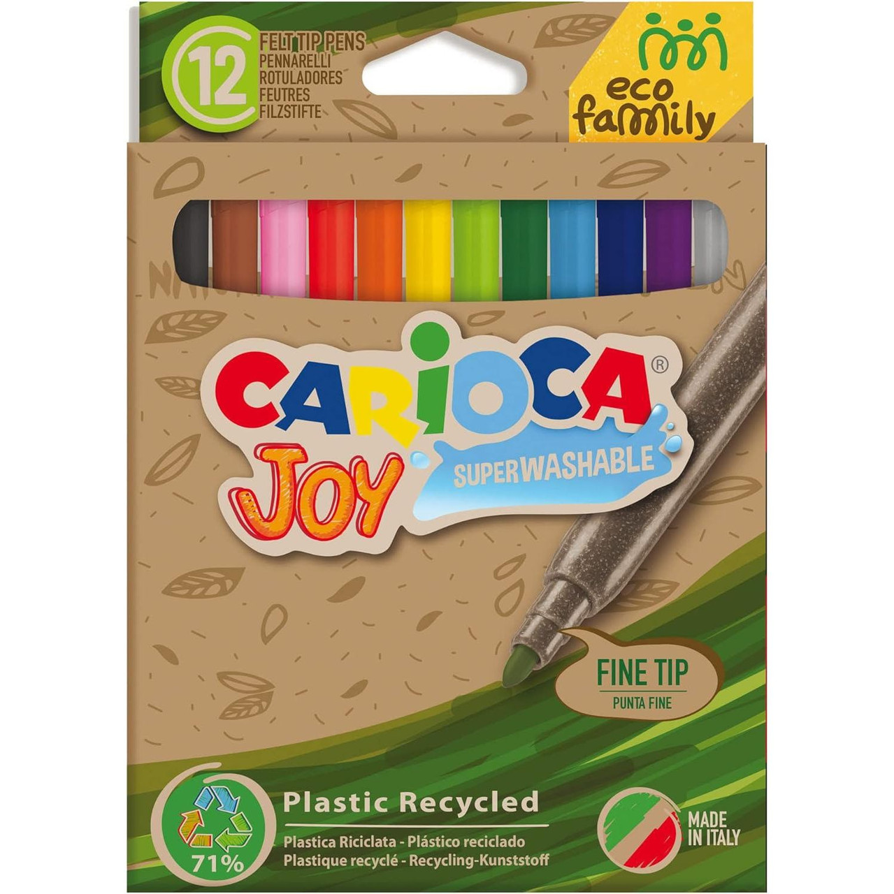 Carioca Eco Fine Tip Marker Sets - FLAX art & design