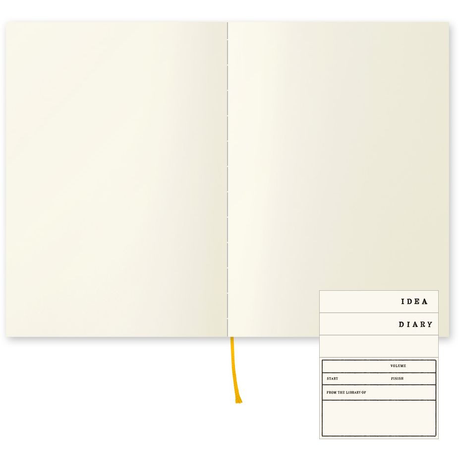 Midori MD Notebook, Blank - FLAX art & design